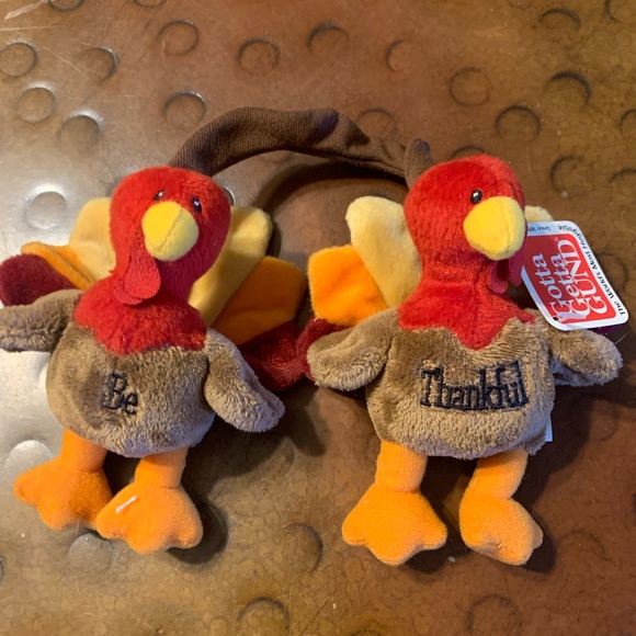 Gund | Toys | Gund Autumn Hanger Be Thankful Vintage 98s Turkey Plush 7 ...